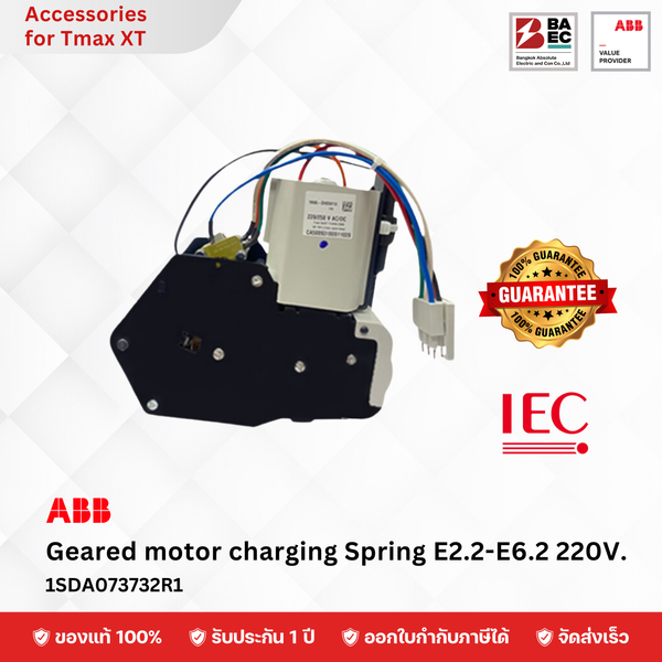 GEARED MOTOR DEVICE 220...250V AC-DC E2.2...E6.2 – Bangkokab